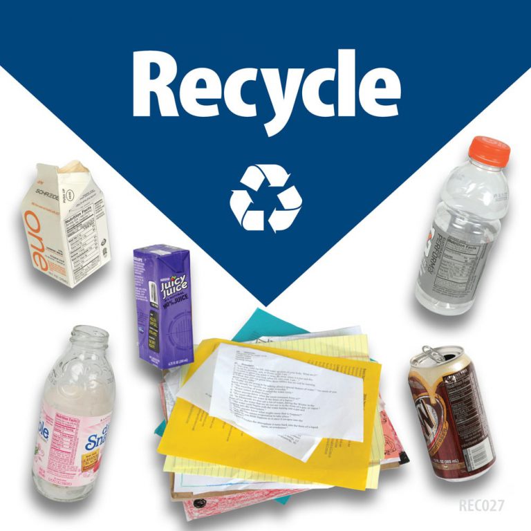 REC027: Recycle 8.5 x 8.5 - BizRecycling Minnesota BizRecycling Minnesota
